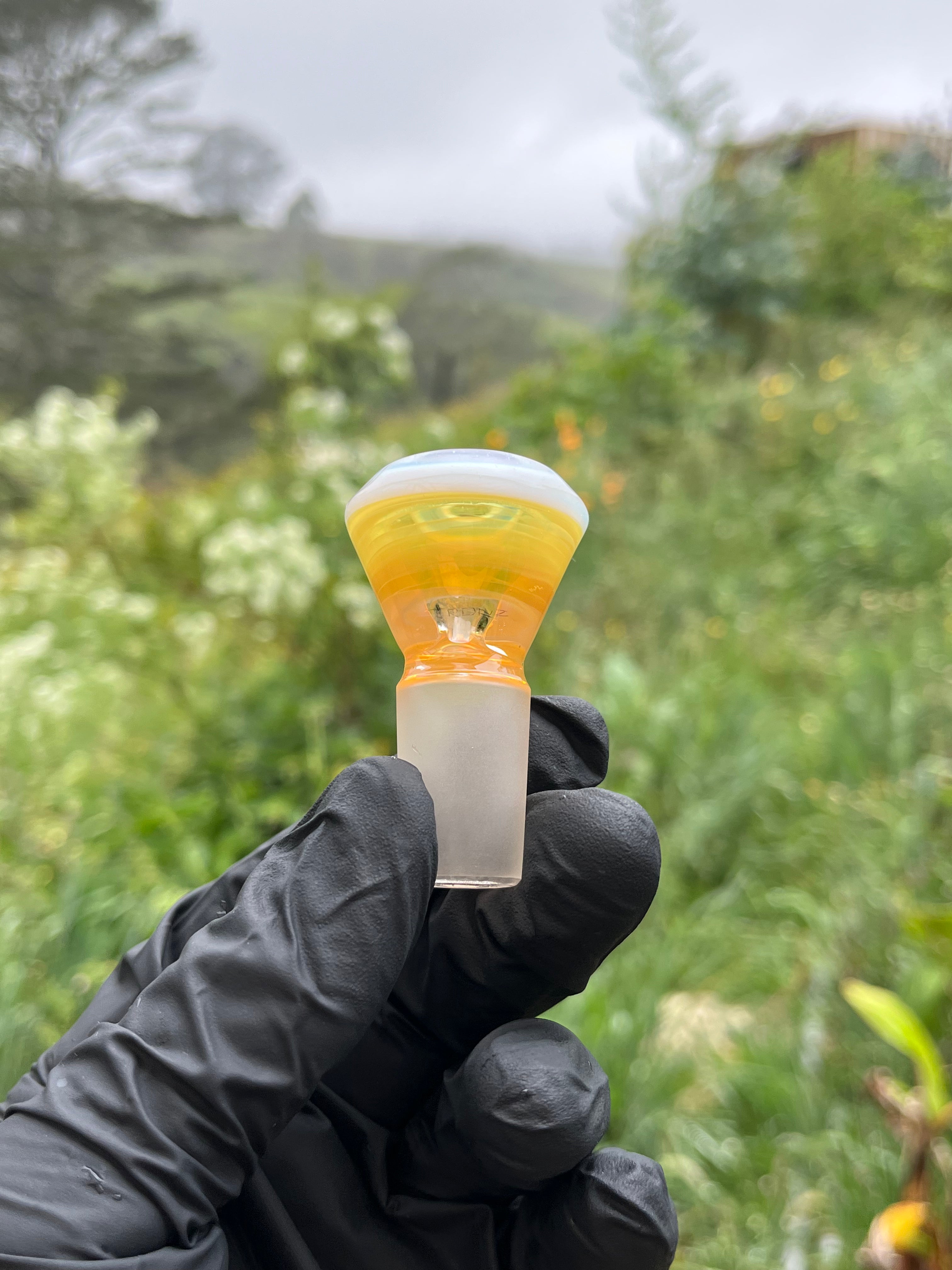 Tronz Slide 18mm Bevel - Ghost x Yellow – Off Grid Society Aotearoa