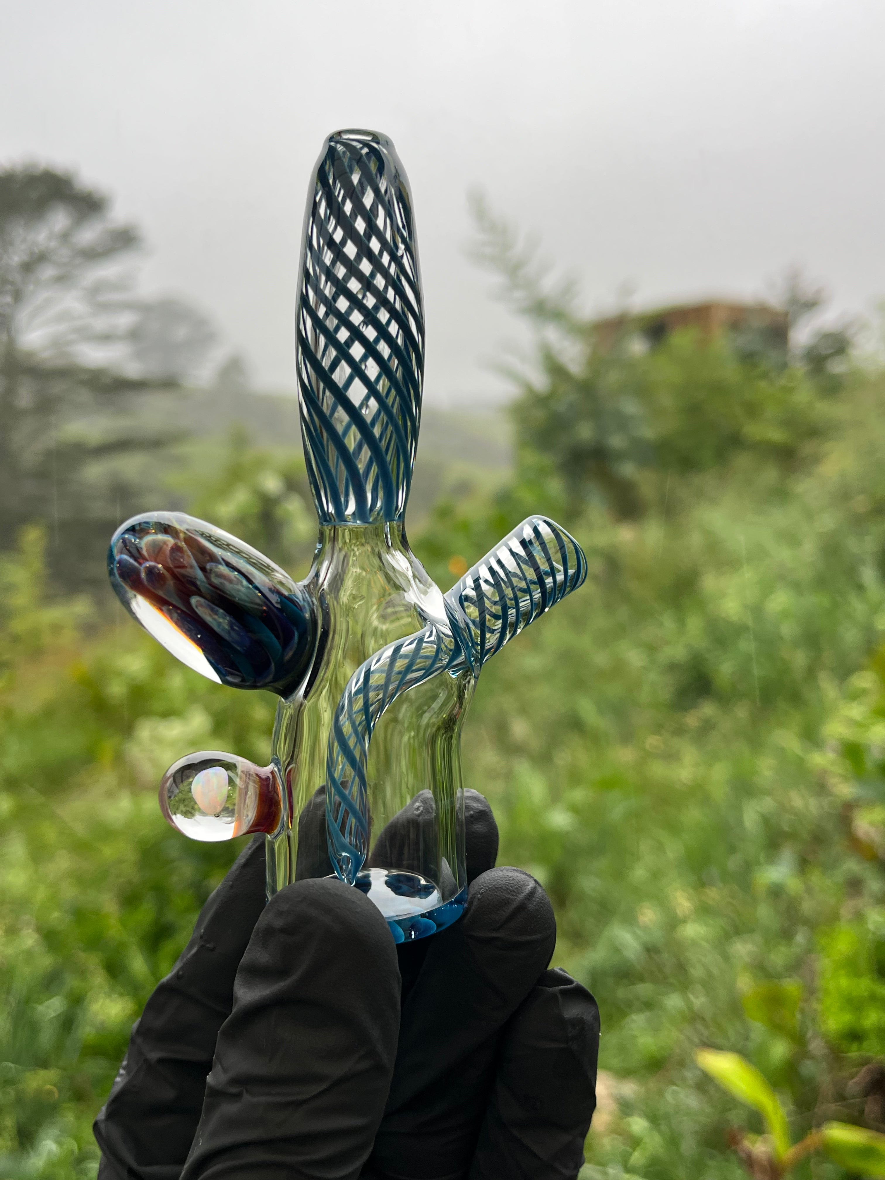 OJ Glass Mini Jammer - Blue Spruce/Mega Mai Tai – Off Grid Society Aotearoa